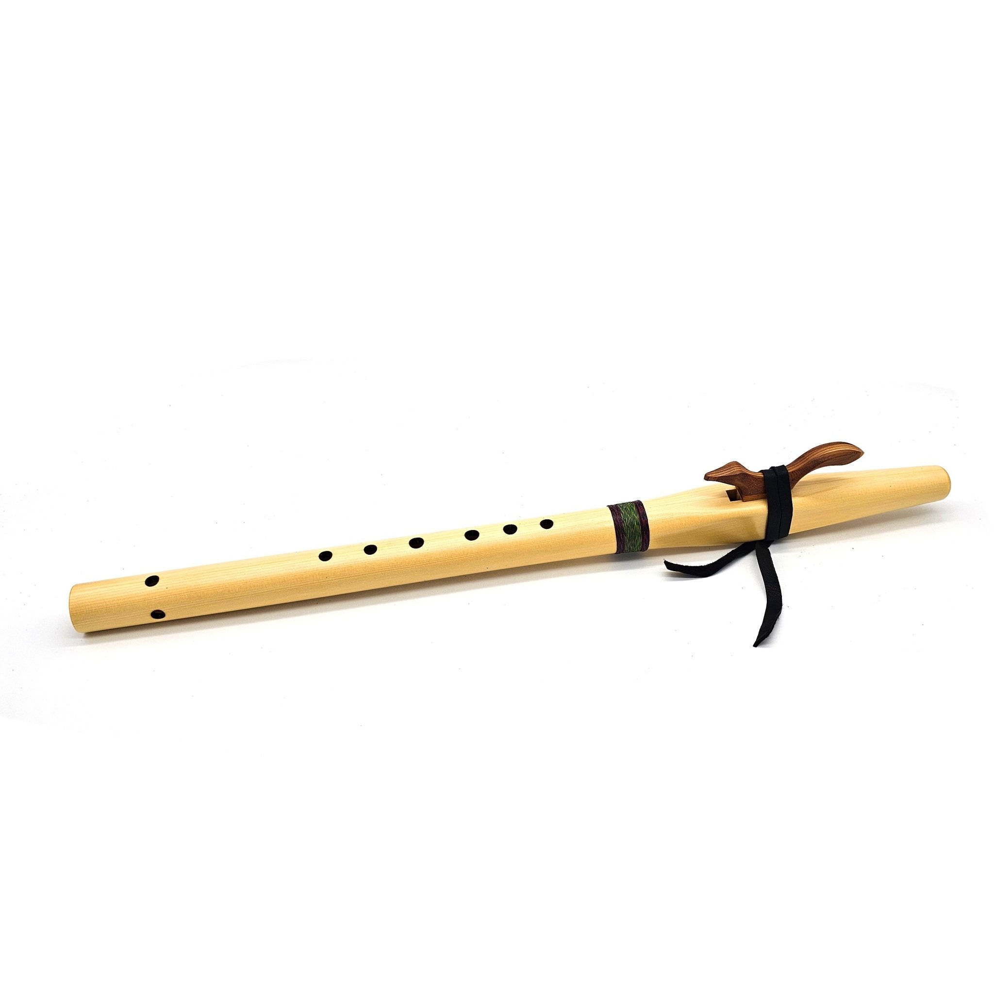 Alaskan cedar Native American style F sharp flute by Stellar Flutes