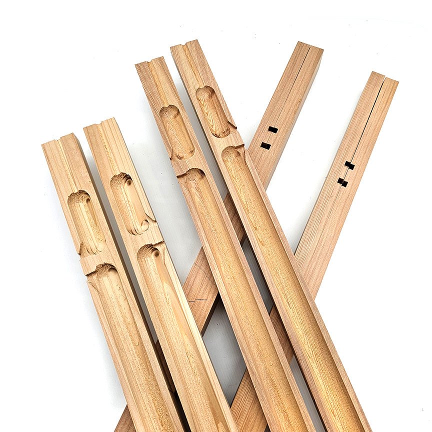 Pre Bored Native American Style Flute Making Kit by Stellar Flutes