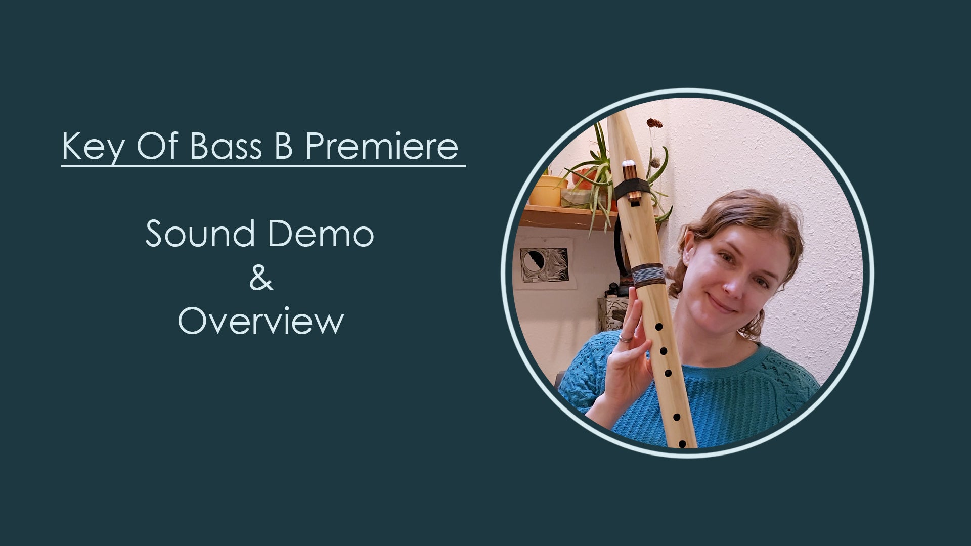 Premiere key of Bass B Flutes – Stellar Flutes