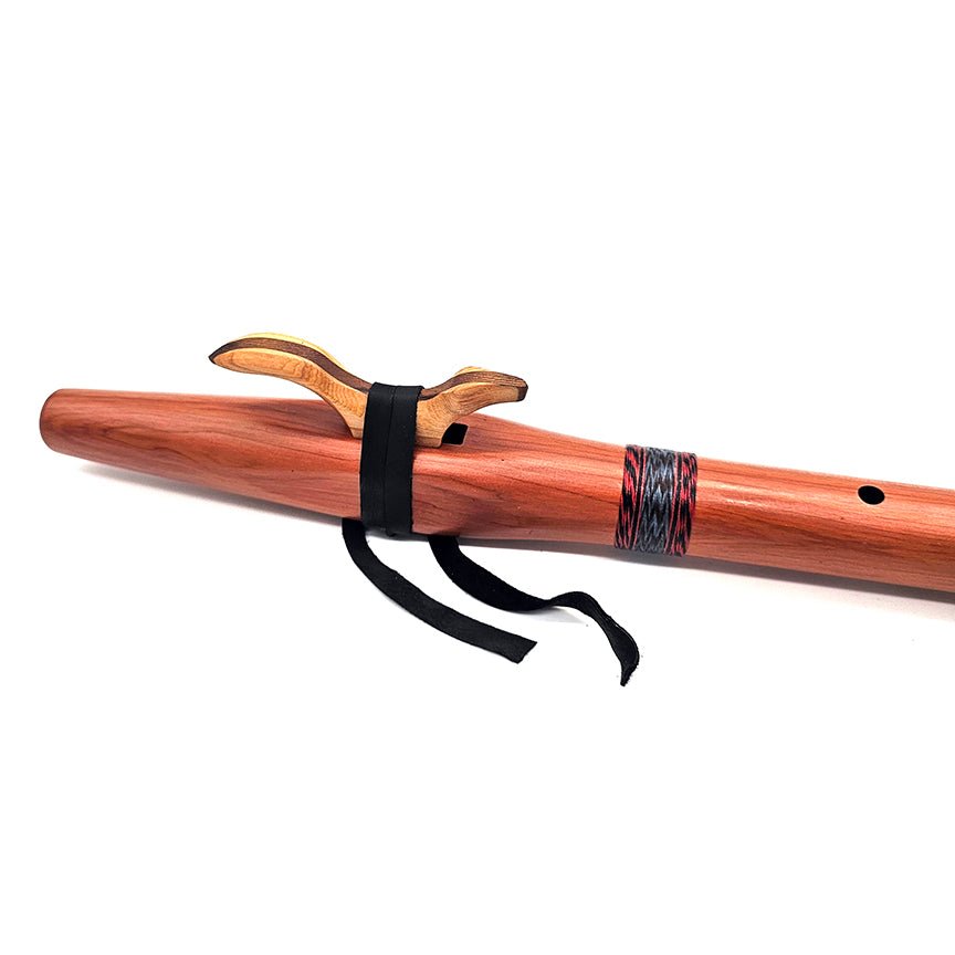Eastern Cedar Native American Style Flute in the key of E by Stellar Flutes