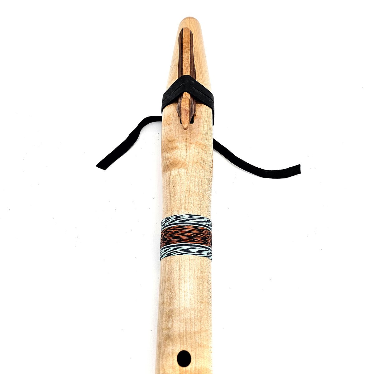 Tiger Maple Native American Style Bass B Flute – Stellar Flutes