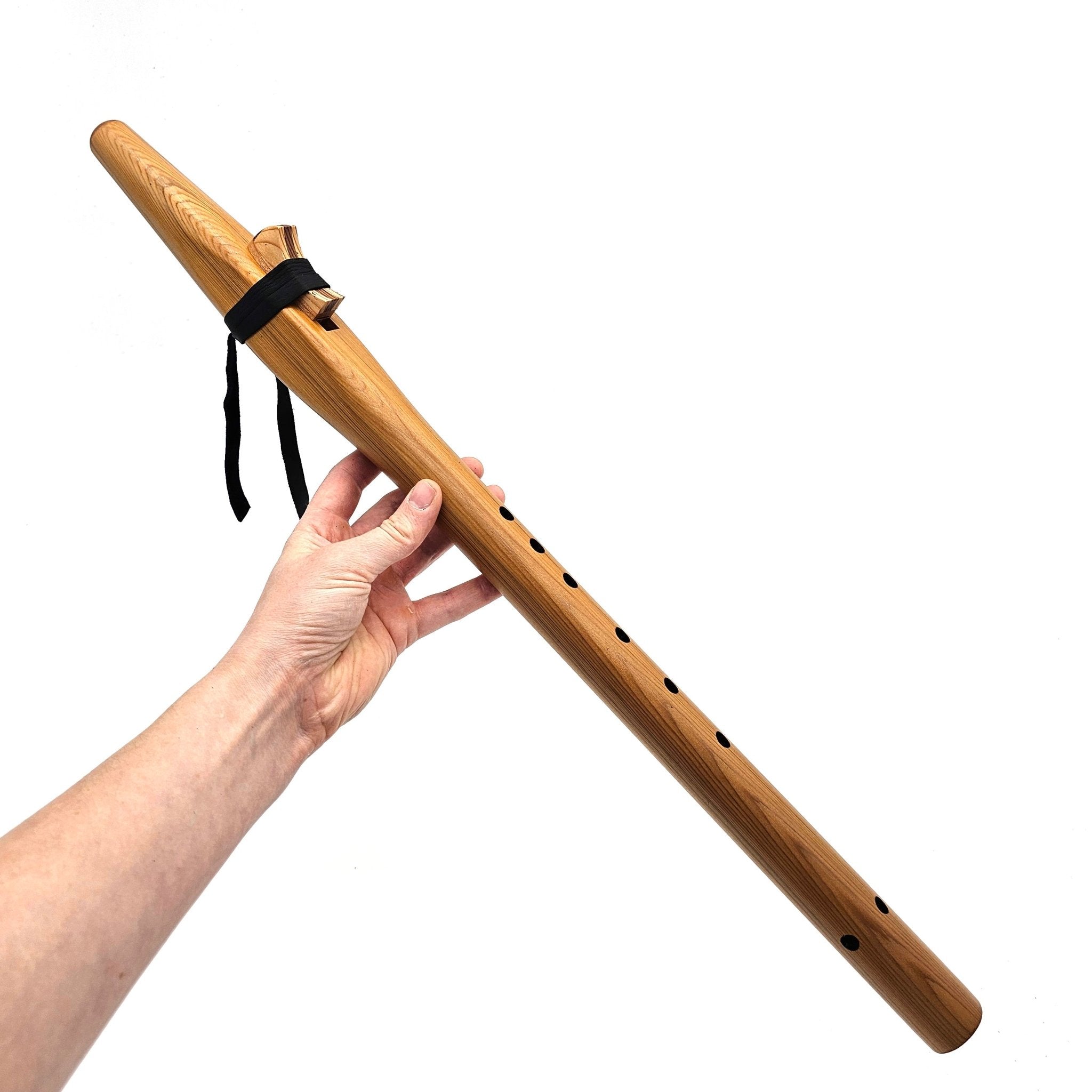 Basic Flute key of G - Natural Heartwood Cedar – Stellar Flutes