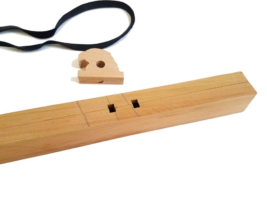 Pre Bored Native American Style Flute Making Kit by Stellar Flutes