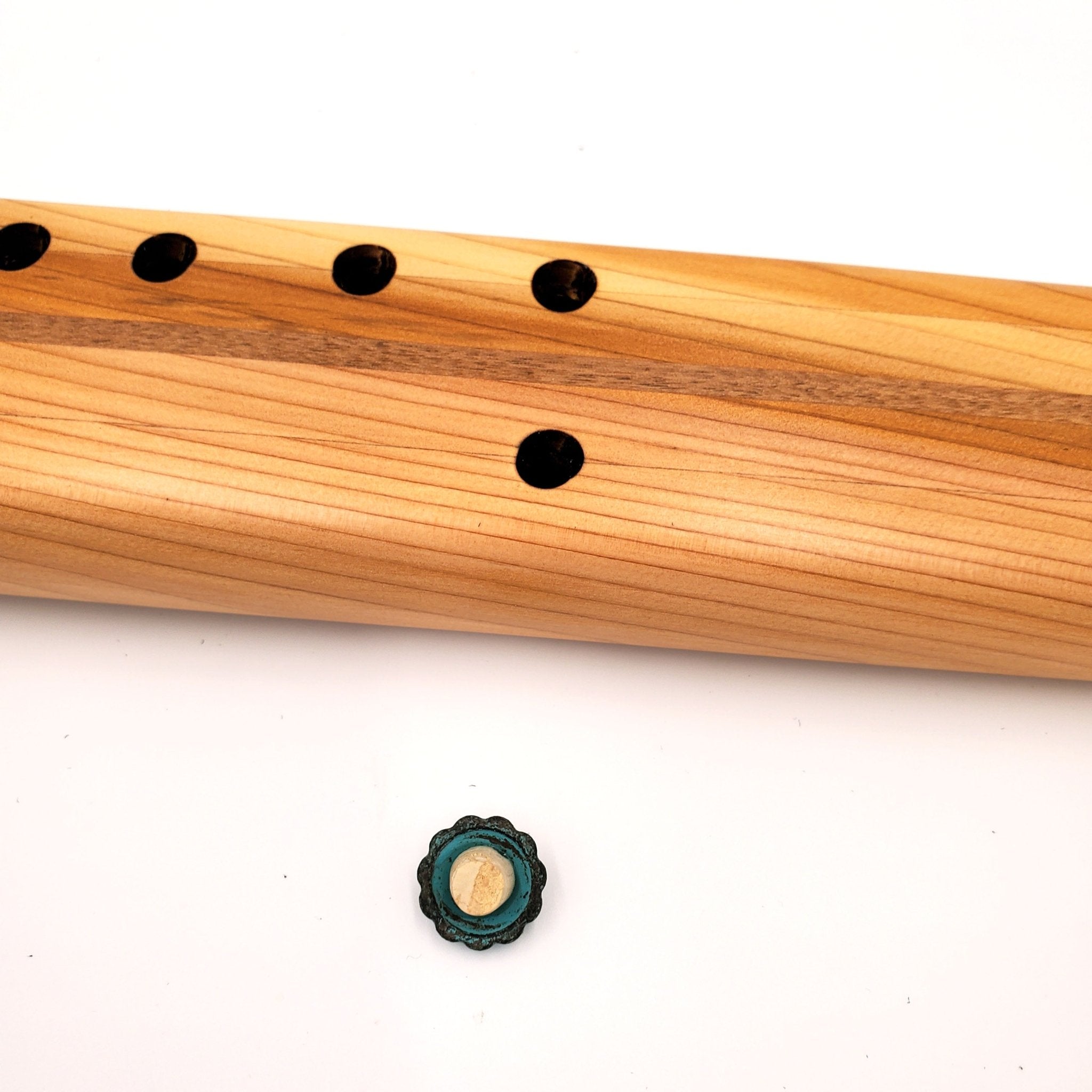 Western Red Cedar Native American Style Drone Flute in the key of A by ...