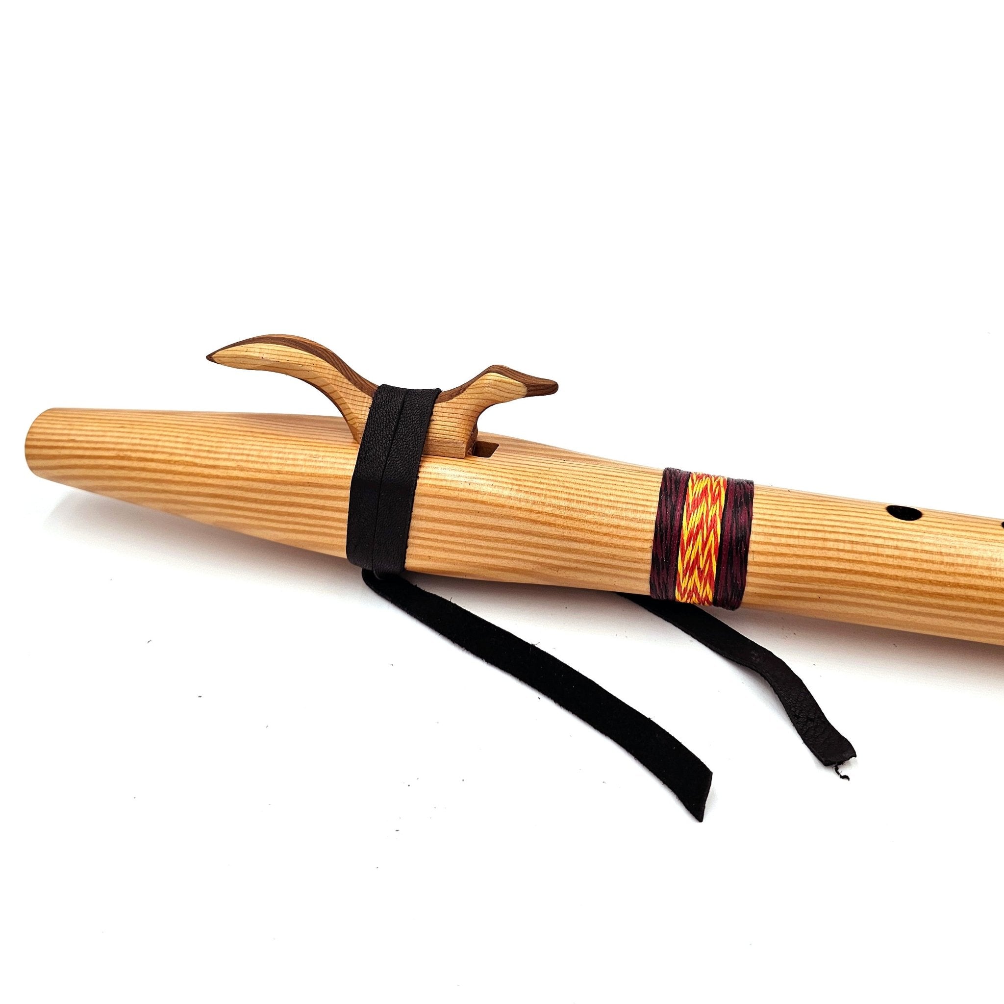 Douglas fir Native American style flute in the key of F by Stellar Flutes