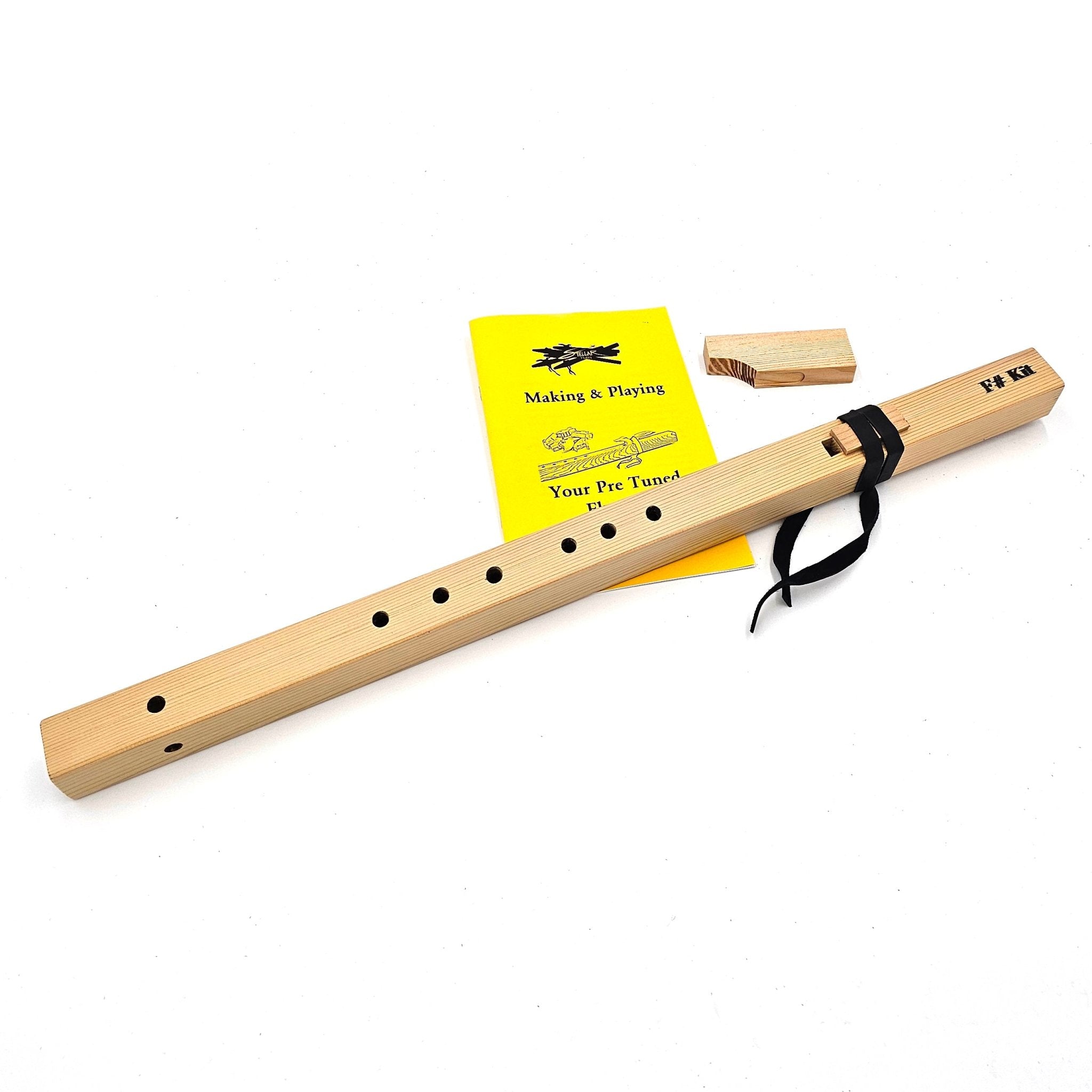 Pre Tuned Native American Style Flute Making Kit in the Key of F# by ...