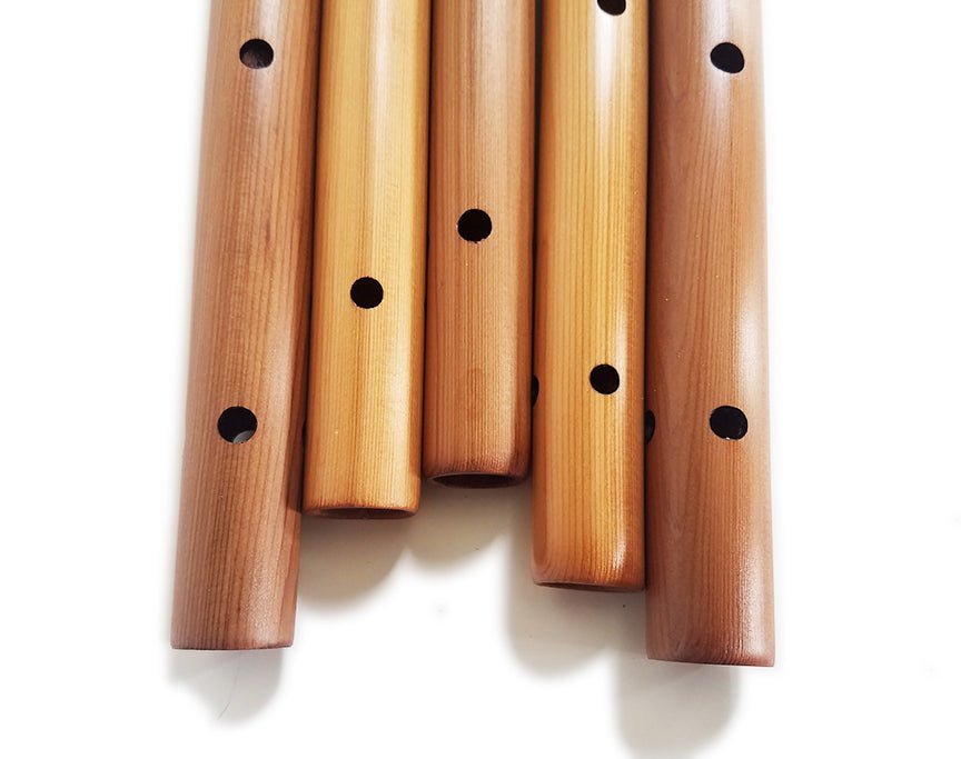 Basic Flute key of G - Natural Heartwood Cedar – Stellar Flutes