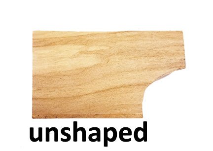 Native American Flute Unfinished Block for Carving by Stellar Flutes